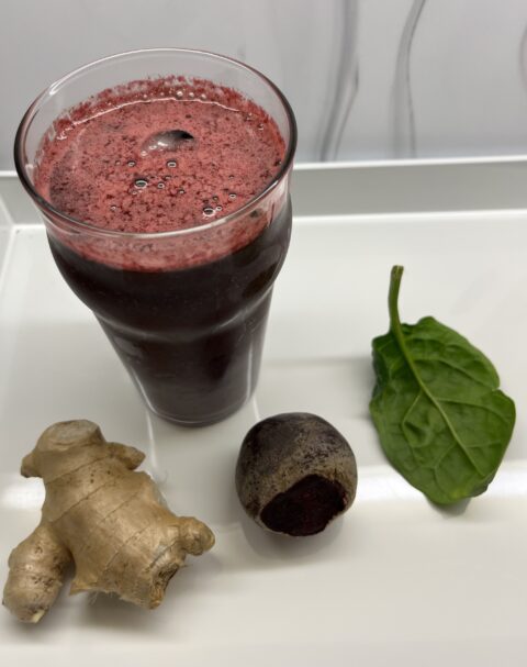 Ginger Beet Smoothie - Dr. Stephanie's Kitchen